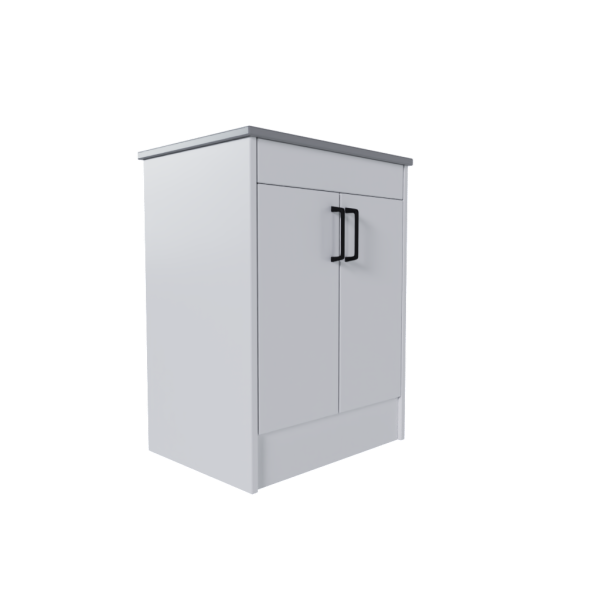 2 Door Freestanding Vanity Base Unit | Modulr